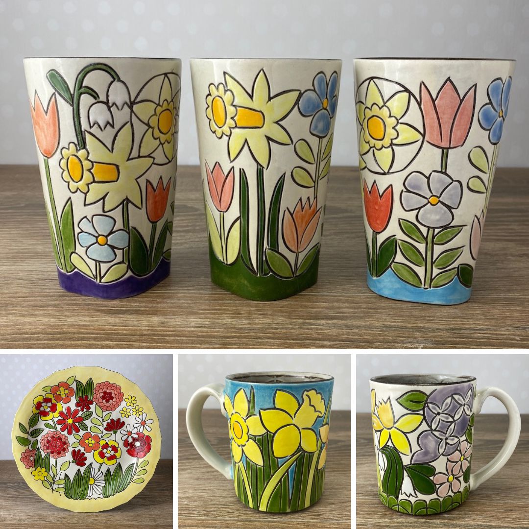 Spring Pottery Collection – Colleen McCall Ceramics
