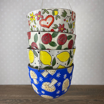 Colleen McCall Ceramics- Colorful Hand Painted Art Pottery